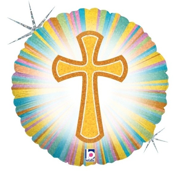 Cross Balloon Bouquet balloons vancouver JC Balloon Studio