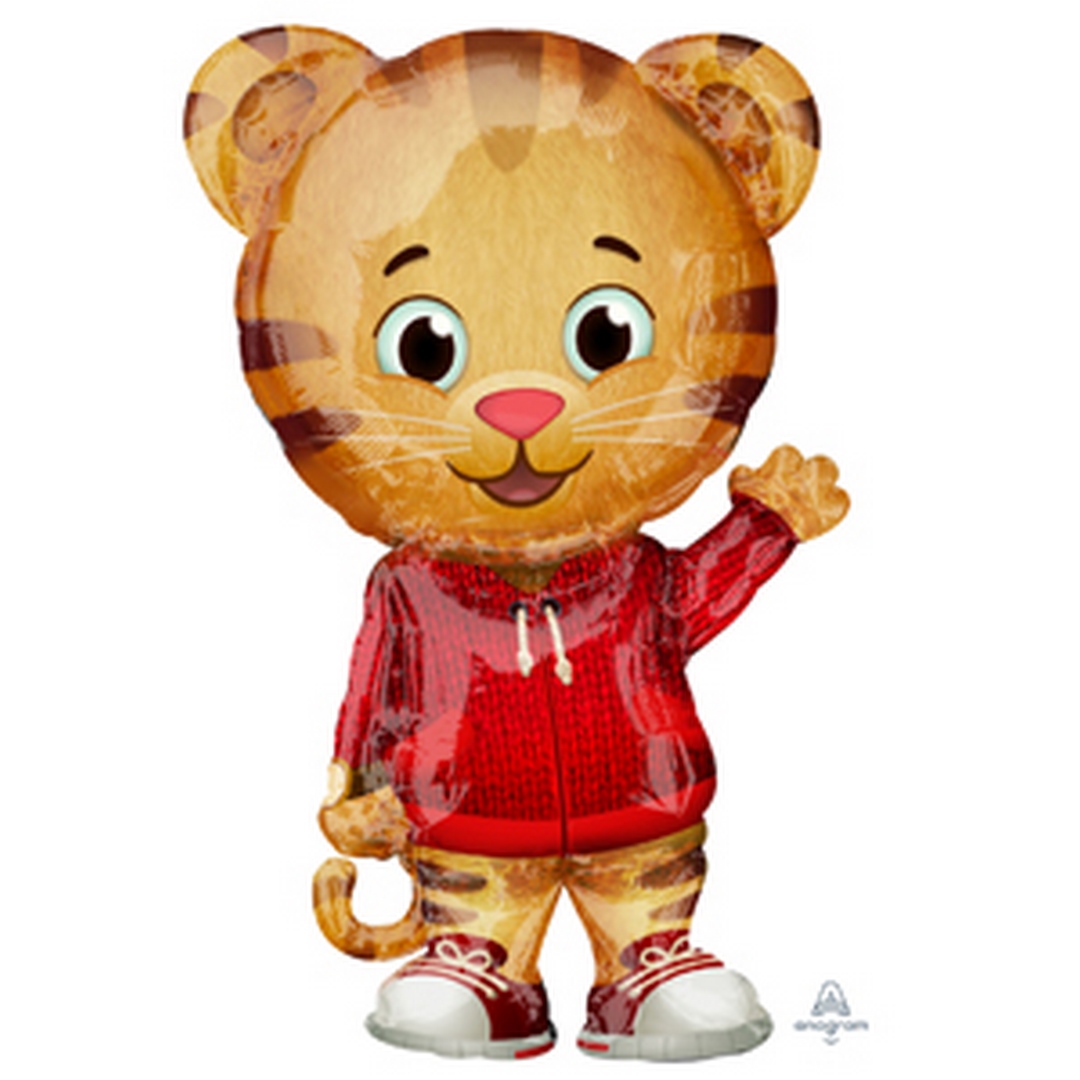 Daniel Tiger's Neighborhood Supershape balloons vancouver JC Balloon Studio