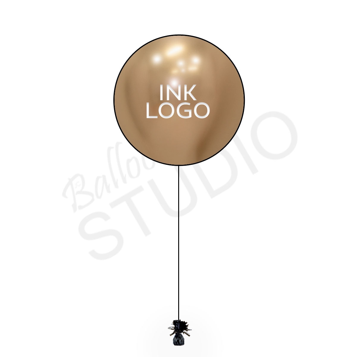 36inch Single Large Customizable Logo INK One-Side-Print Balloon ...