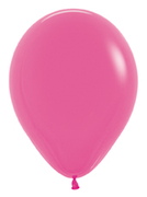 11" Deluxe Fuchsia with Hi Float balloons vancouver JC Balloon Studio