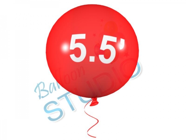 5.5 Foot balloon balloons vancouver JC Balloon Studio