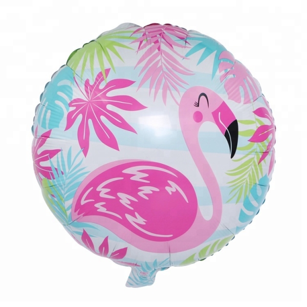 Tropical Flamingo Balloon balloons vancouver JC Balloon Studio