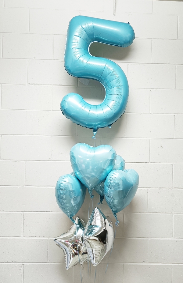 Birthday Age Milestone Balloons -Balloon Bouquets Age Milestone ...