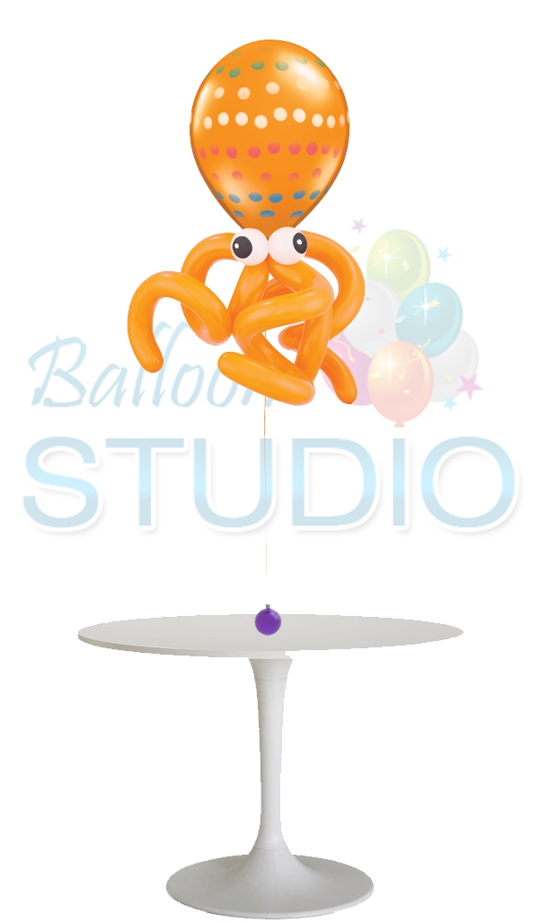 Balloon Octopus centerpiece balloons vancouver JC Balloon Studio