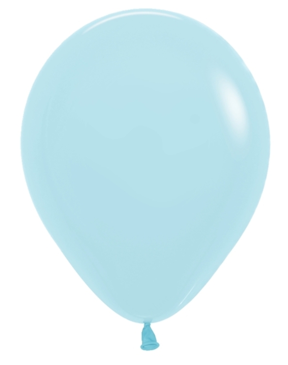 11" Pastel Matte Blue balloons vancouver JC Balloon Studio