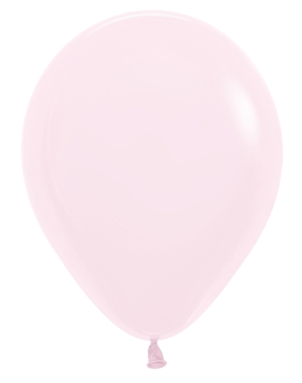 11" Pastel Matte Pink balloons vancouver JC Balloon Studio