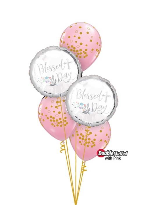 Blessed Day Balloon Bouquet balloons vancouver JC Balloon Studio