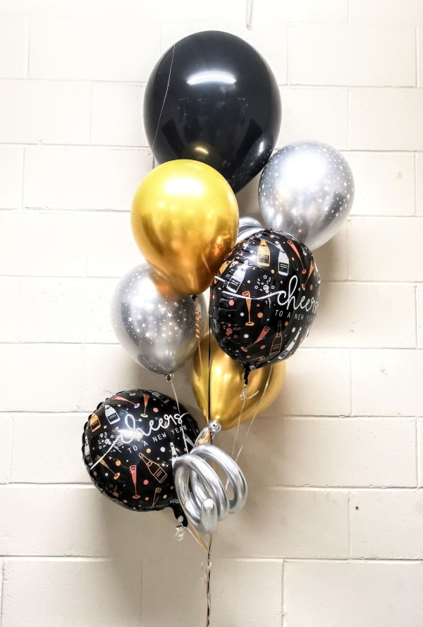 New Years Balloons - New Years Balloon Bouquets Vancouver - balloons ...