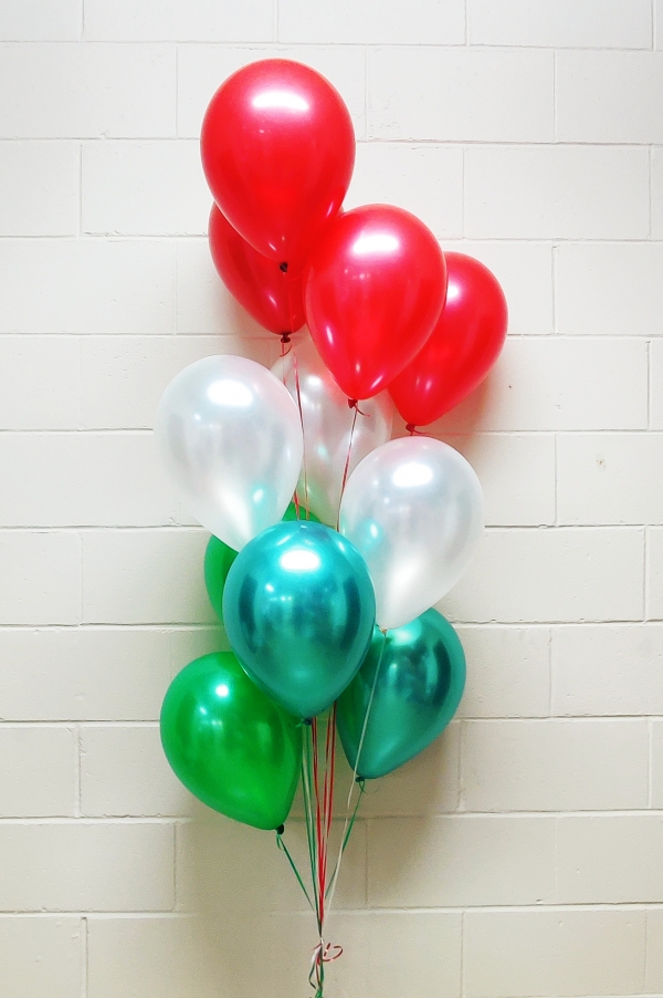 Christmas Candy Cane Column 1 balloons vancouver JC Balloon Studio