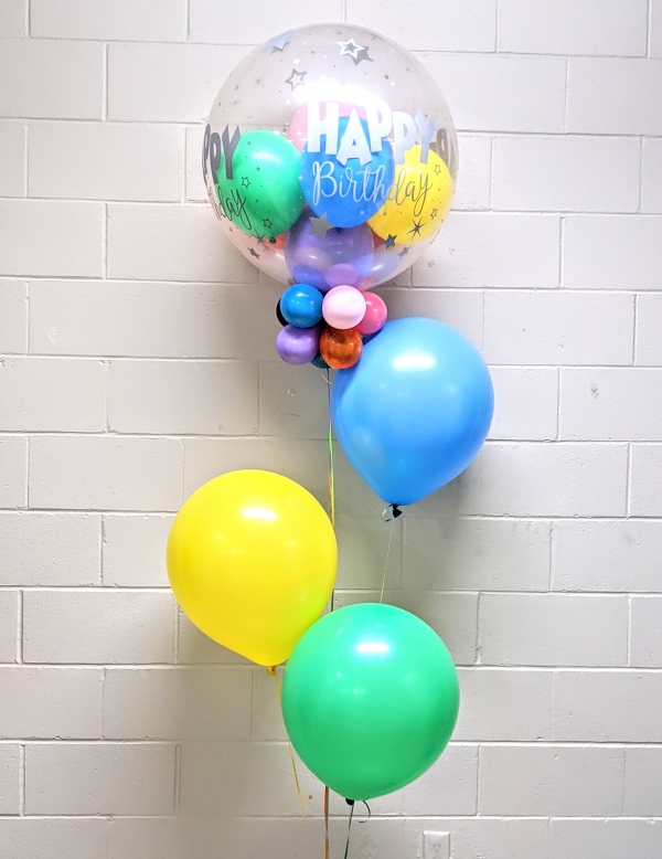 Classic Colours Gumball Birthday Balloon Bouquet balloons vancouver JC ...
