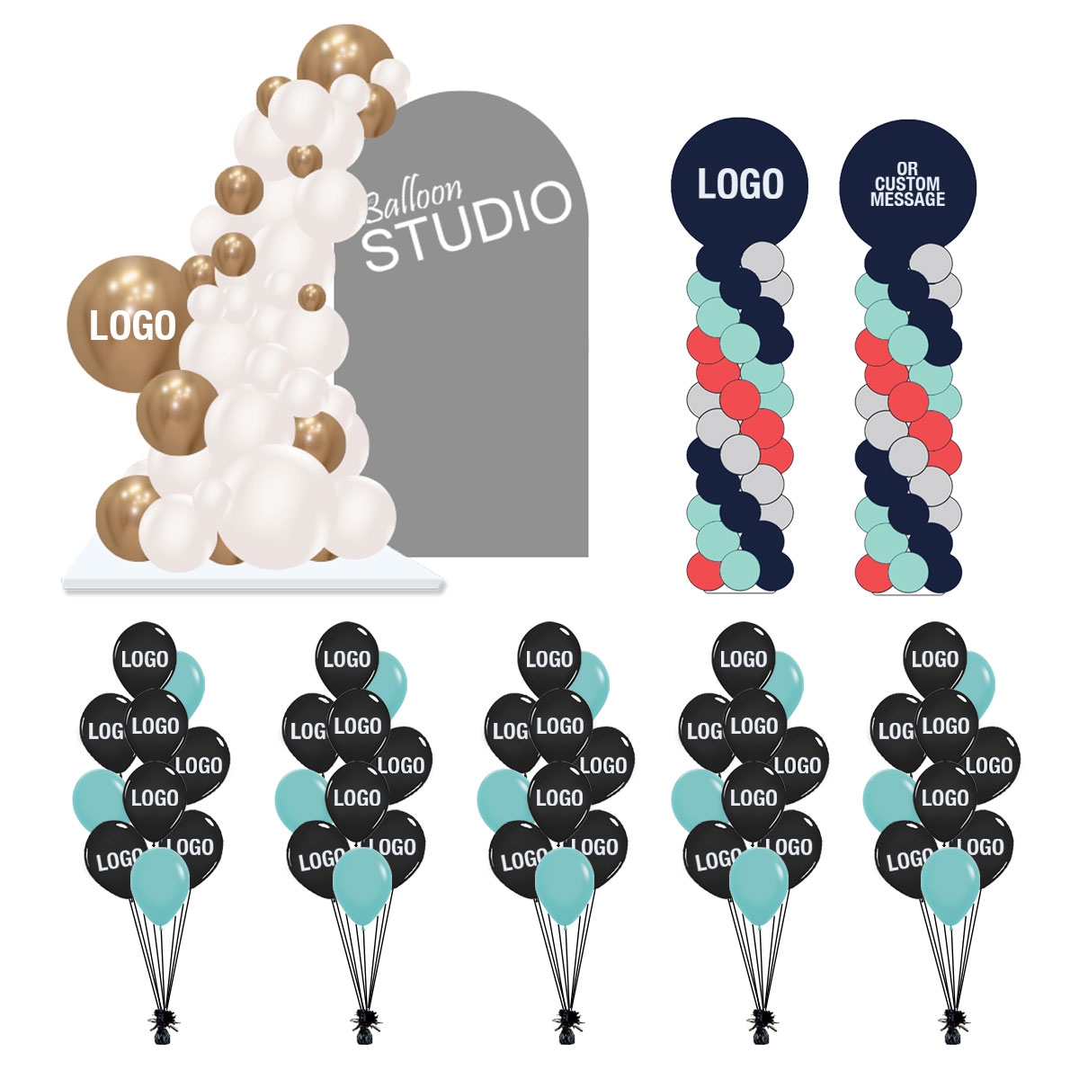 Corporate balloons vancouver JC Balloon Studio