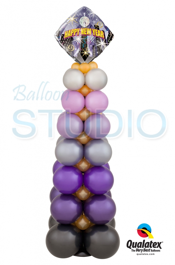 Countdown Balloon Tower balloons vancouver JC Balloon Studio