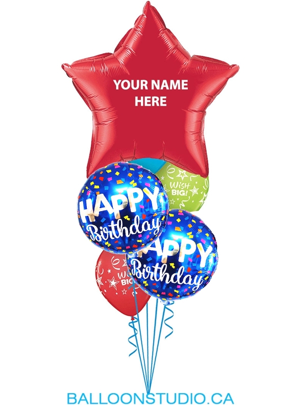 Personalized Balloons | Personalized Balloon Bouquets | balloons ...