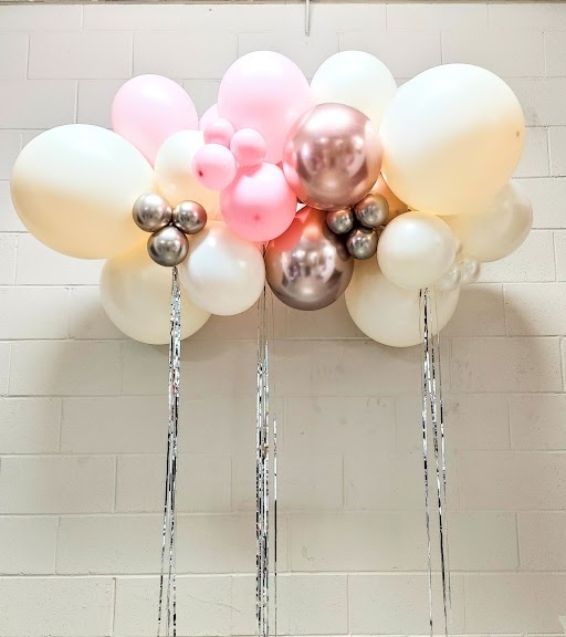 Floating Backdrop Cloud #2 balloons vancouver JC Balloon Studio