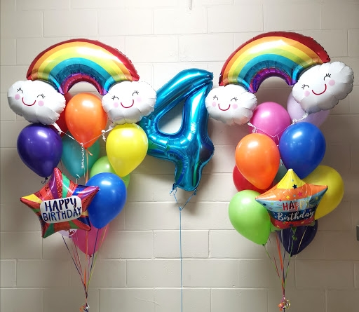 Rose Gold Pick An Age balloons vancouver JC Balloon Studio