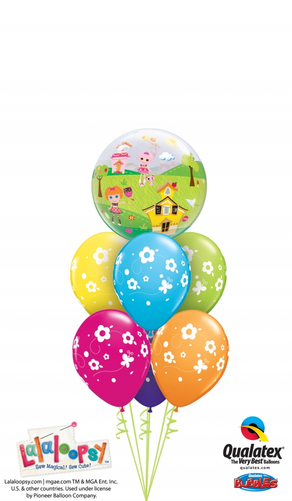 Lalaloopsy Bouquet 1 balloons vancouver JC Balloon Studio