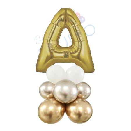 Letter A Balloon 55inch Standup balloons vancouver JC Balloon Studio