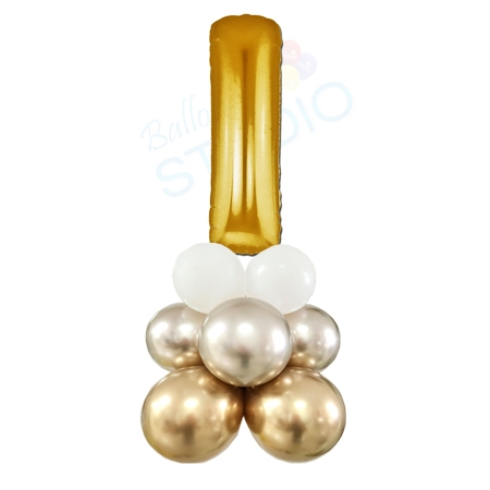 Letter I Balloon 55inch Standup balloons vancouver JC Balloon Studio