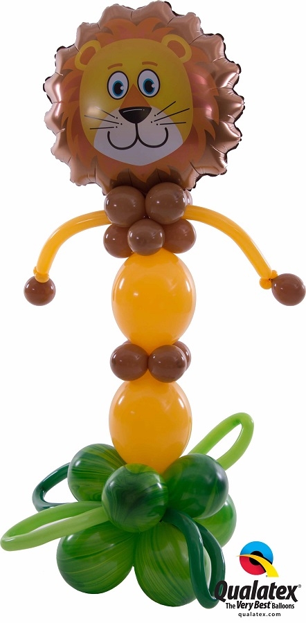 Lion Balloon Stand Up balloons vancouver JC Balloon Studio