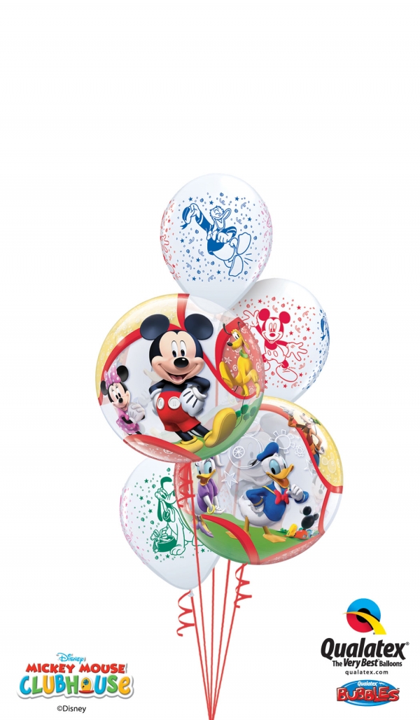 Mickey Mouse and Friends Bouquet 4 balloons vancouver JC Balloon Studio