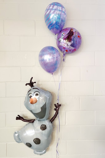 Olaf Junior Airwalker Birthday Frozen Balloon Bouquet balloons ...