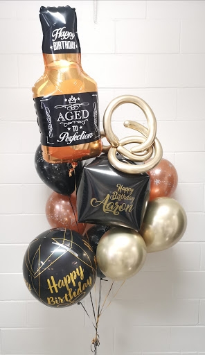 Rose Gold Pick An Age balloons vancouver JC Balloon Studio