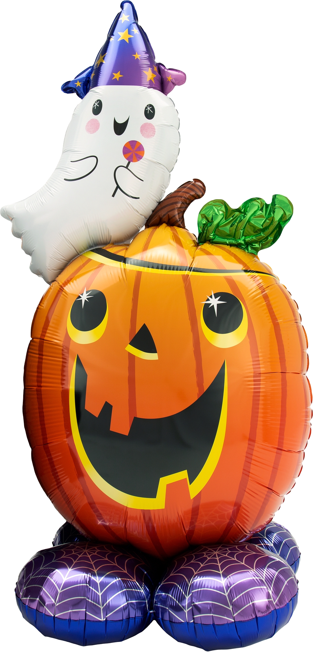 Pumpkin and Ghost Halloween Airloonz Air-fill balloon balloons ...