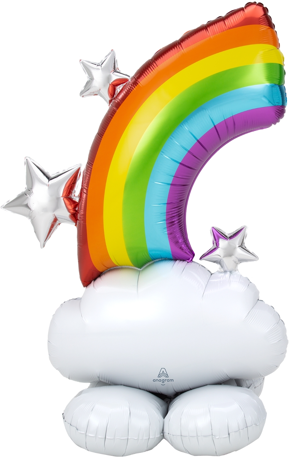 Simple Rainbow Birthday Balloon Bouquet balloons vancouver JC Balloon ...