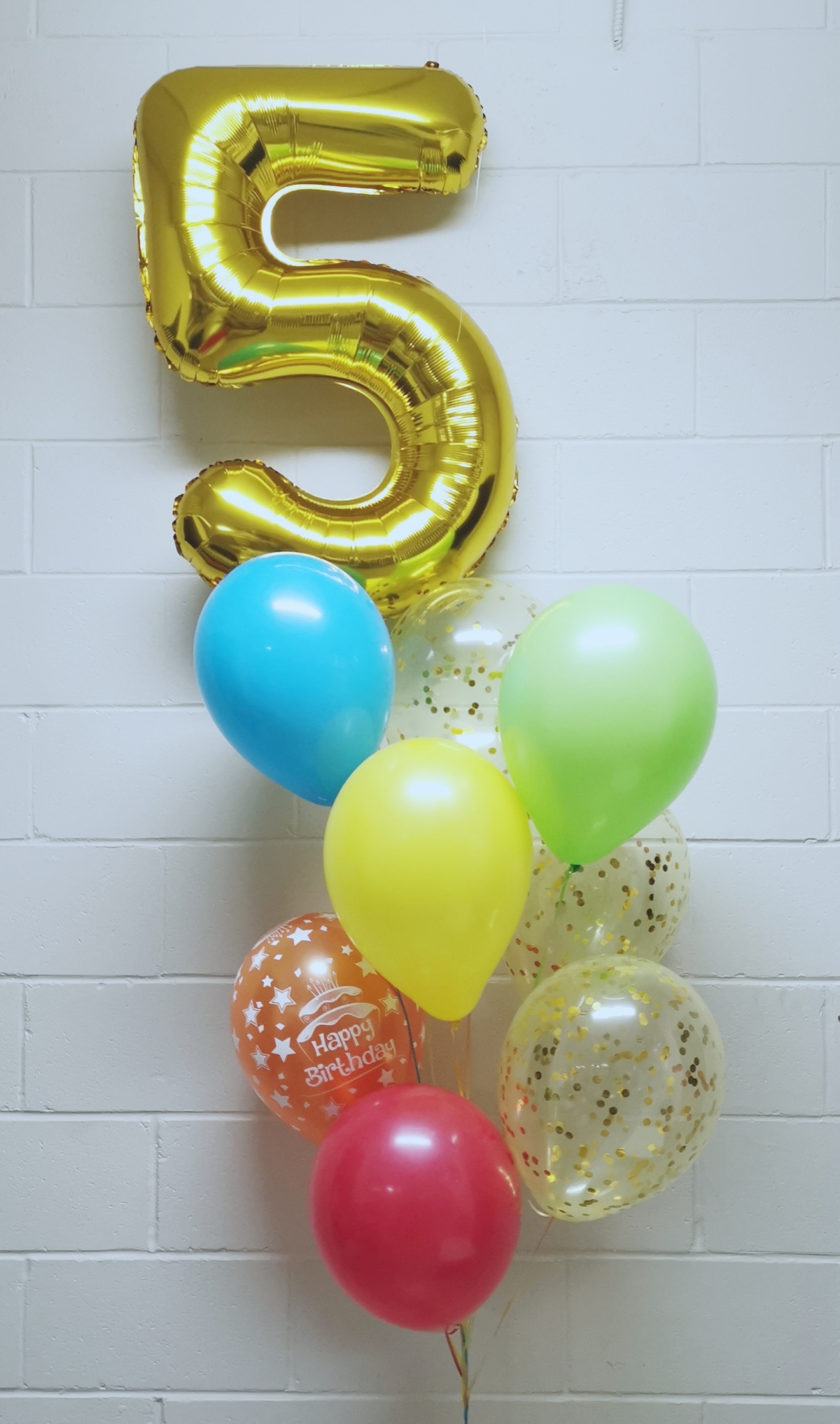 Rose Gold Pick An Age balloons vancouver JC Balloon Studio