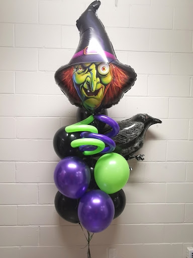 Halloween Haunted House Stand Up balloons vancouver JC Balloon Studio