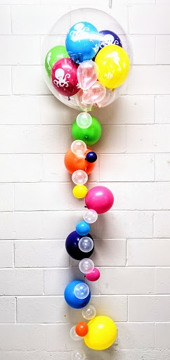 Sea Creatures Bubble Strand Balloon balloons vancouver JC Balloon Studio
