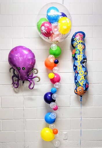 Balloon Lines Bubble Strand balloons vancouver JC Balloon Studio