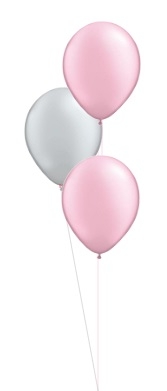 16 inch Confetti Pink Balloon balloons vancouver JC Balloon Studio