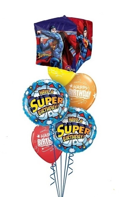 Superman Candy Bouquets