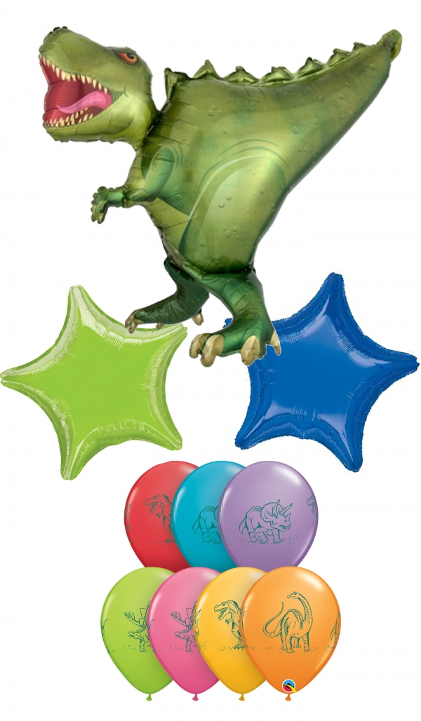 Fierce Tyrannosaurus Dinosaur Self Standing balloons vancouver JC ...