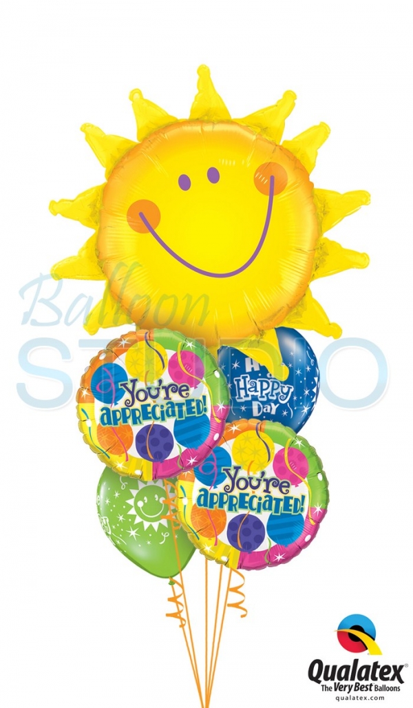 Thank You Bouquet 14 balloons vancouver JC Balloon Studio