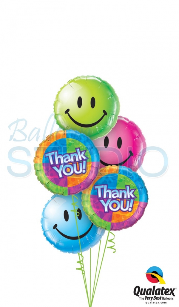 Thank You Bouquet 8 balloons vancouver JC Balloon Studio