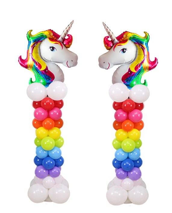 Balloon Tower 7ft balloons vancouver JC Balloon Studio